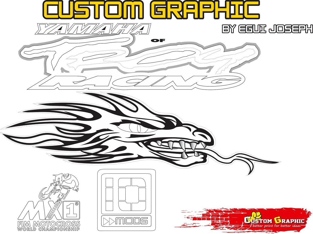 CREANDO & DIBUJANDO: Yamaha Troy Racing