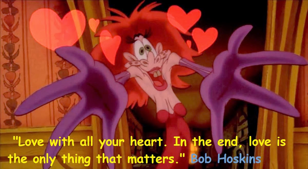 Just Watching the Wheels Go Round: Great Advice from Bob Hoskins