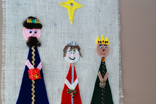 that artist woman: "We Three Kings" Banner