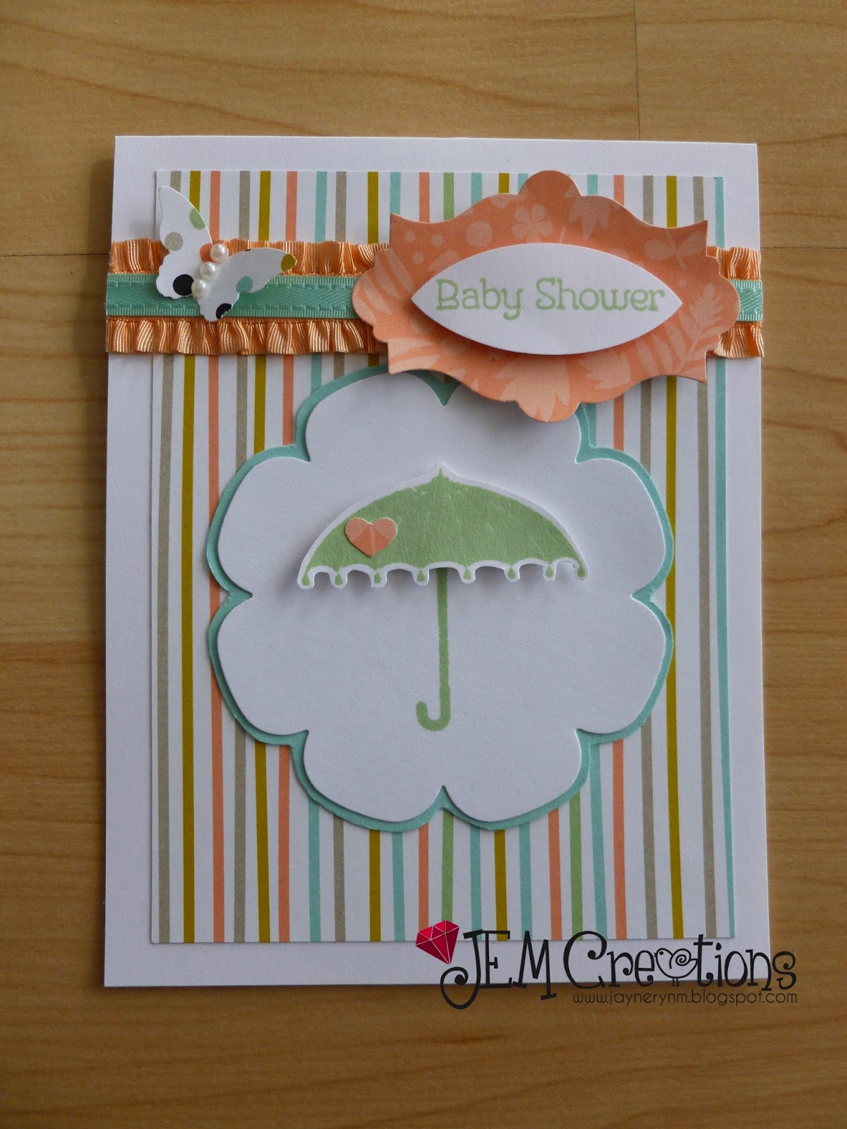 J.E.M. Creations: Baby Shower Card