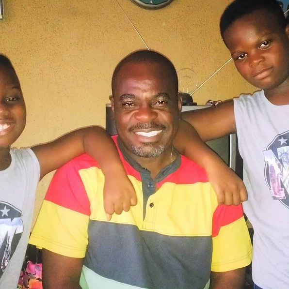 Ephraim Solutions: Actor Funsho Adeolu & His Grown Up Kids (PHOTO)