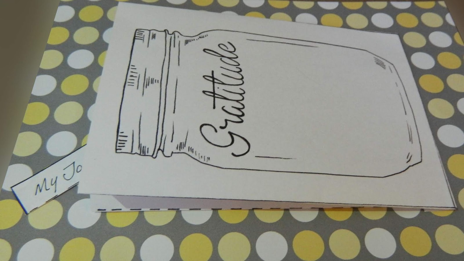 Hey, That's My Art Teacher: Gratitude Jar for a Journal