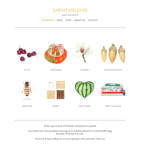 Sarah Melling: Pencils and Paper: 2015