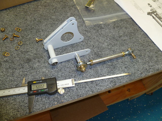 Rough and Ready Aerospace: Step 6.7, Aileron bellcrank