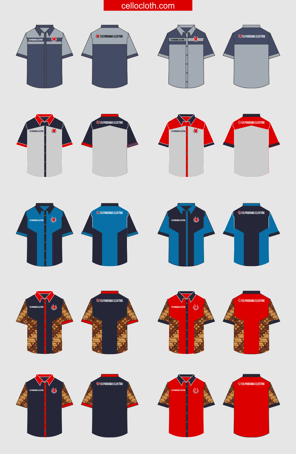 Buat Kemeja PDH - C2LABS🗲