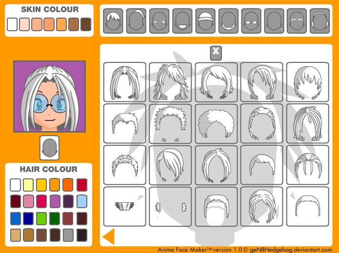 Cine e Quadrinhos: Anime Face Maker: Crie seu próprio Avatar em Anime