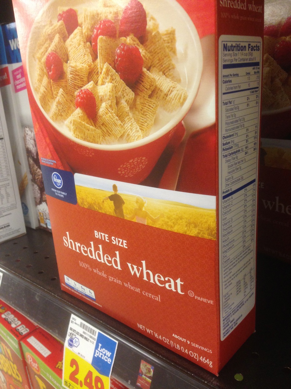 Healthy Grocery: Shredded Wheat - Kroger