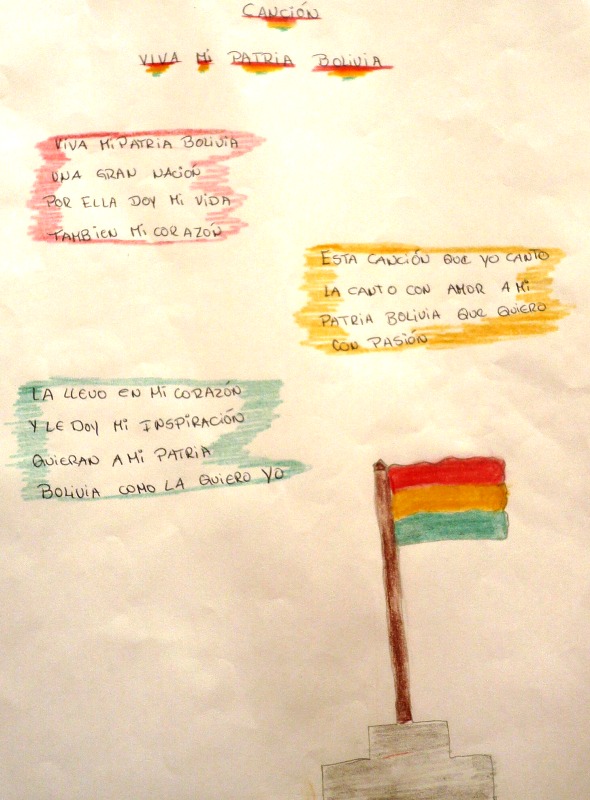 CEIP Las Canteras: VIVA MI PATRIA BOLIVIA