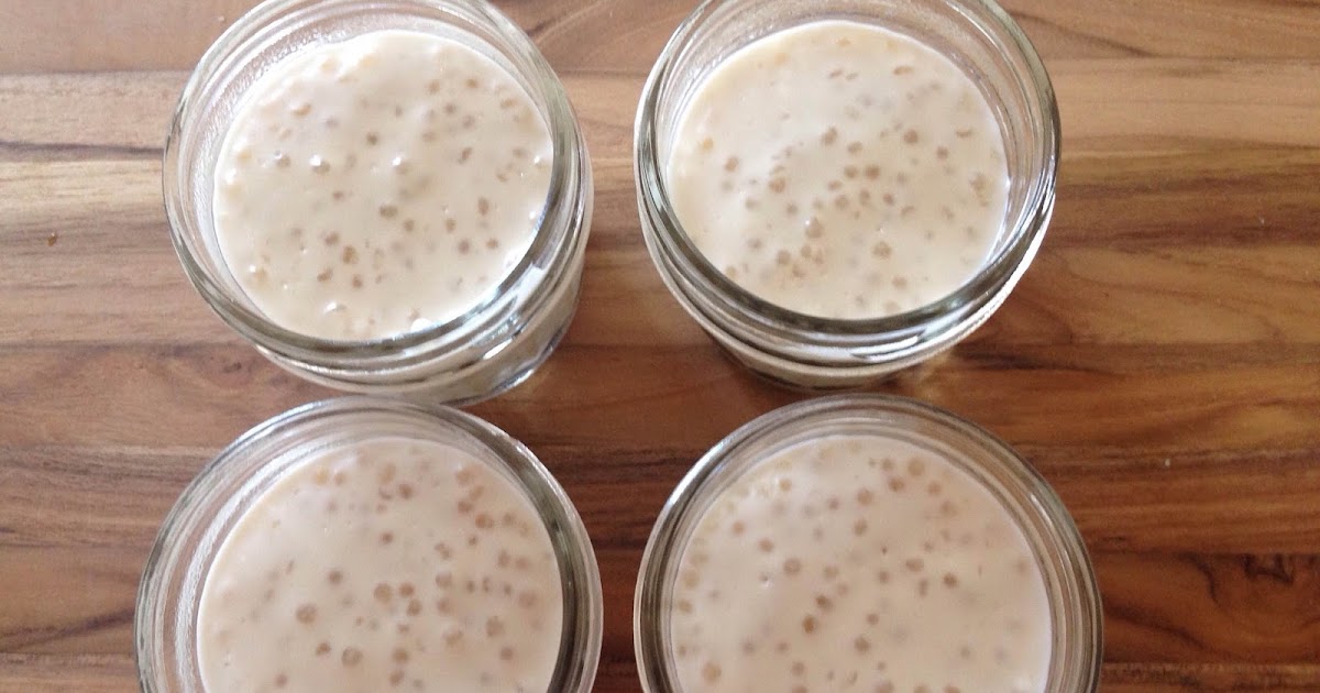 The Foodening Blog: Dairy Free Tapioca Pudding
