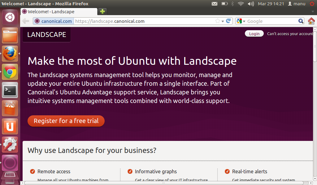 Canonical Integrates Landscape with Ubuntu 12.04 LTS