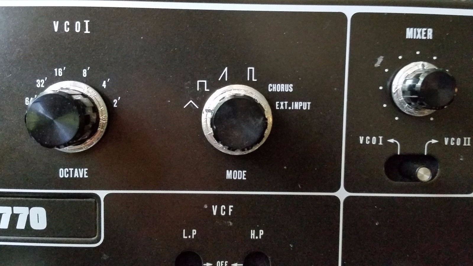 Matrixsynth Vintage Korg 770 Mono Synth