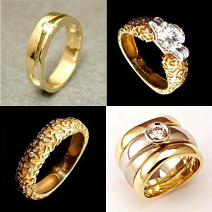 Beautiful Elegant Engagement Wedding Rings ~ Just For Wedding
