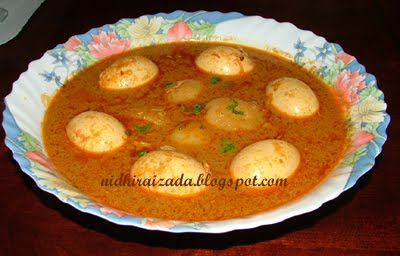 It's Indian Everyday: Anda Aloo Curry (Egg Potato curry)