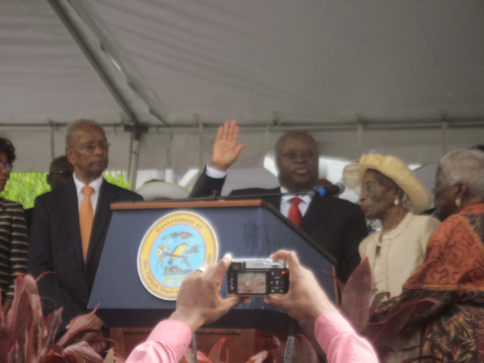 Overseas Territories Review: Inauguration of 8th elected governor of ...