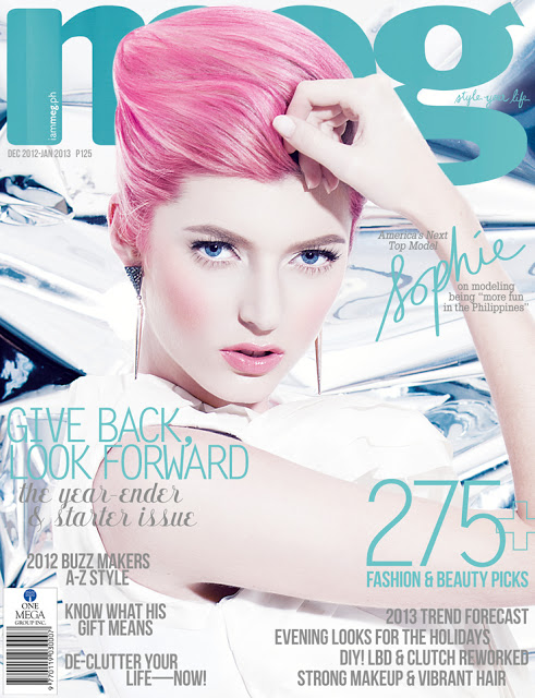 ★STARTRIGA: Kim Chiu & ANTM Sophie Sumner- MEG Magazine December 2012 ...