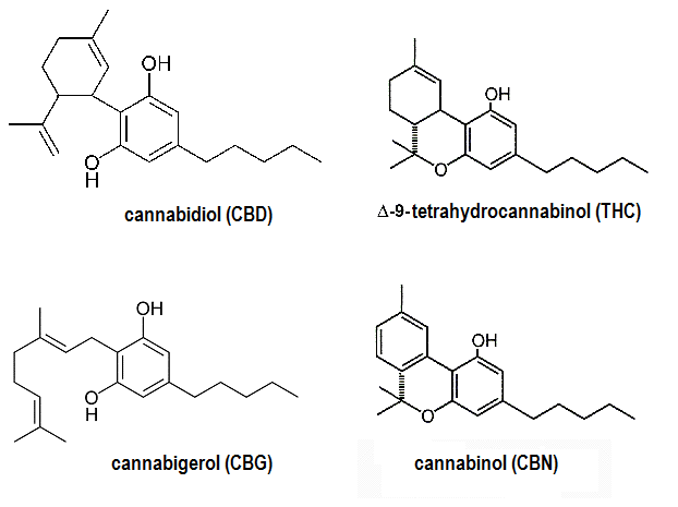 A Cannabinoid Pharmacopoeia: The four major phytocannabinoids