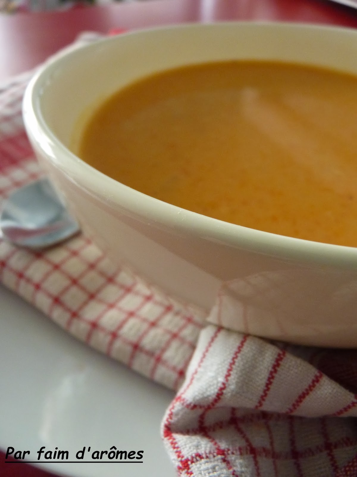 Par faim d'arômes: Soupe à la patate douce