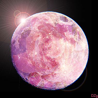 Pink Full Moon (and eclipse)