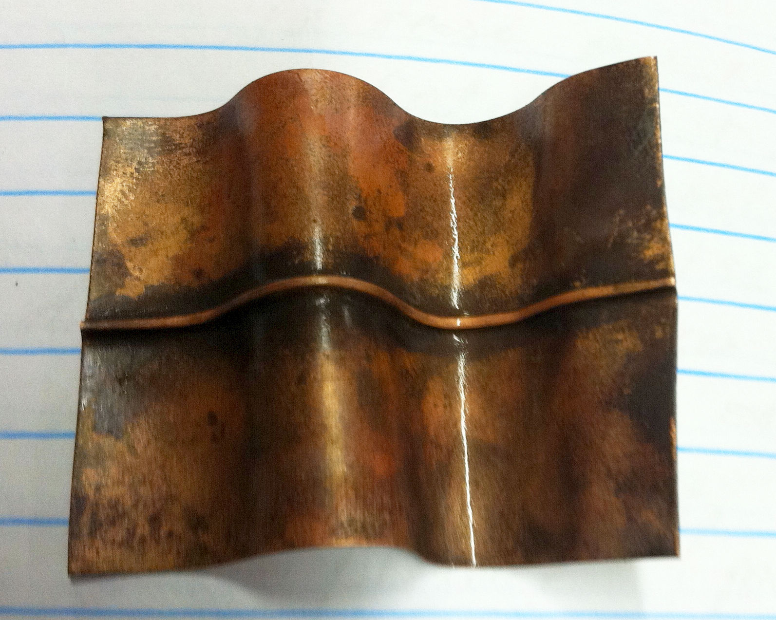 Eva Sherman Designs: Day 1 Fold Forming Conference with Charles Lewton ...