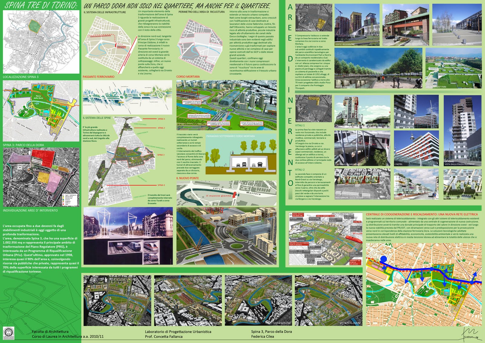 Laboratorio di Progettazione Urbanistica A Bianchi: Torino - Spina 3 ...