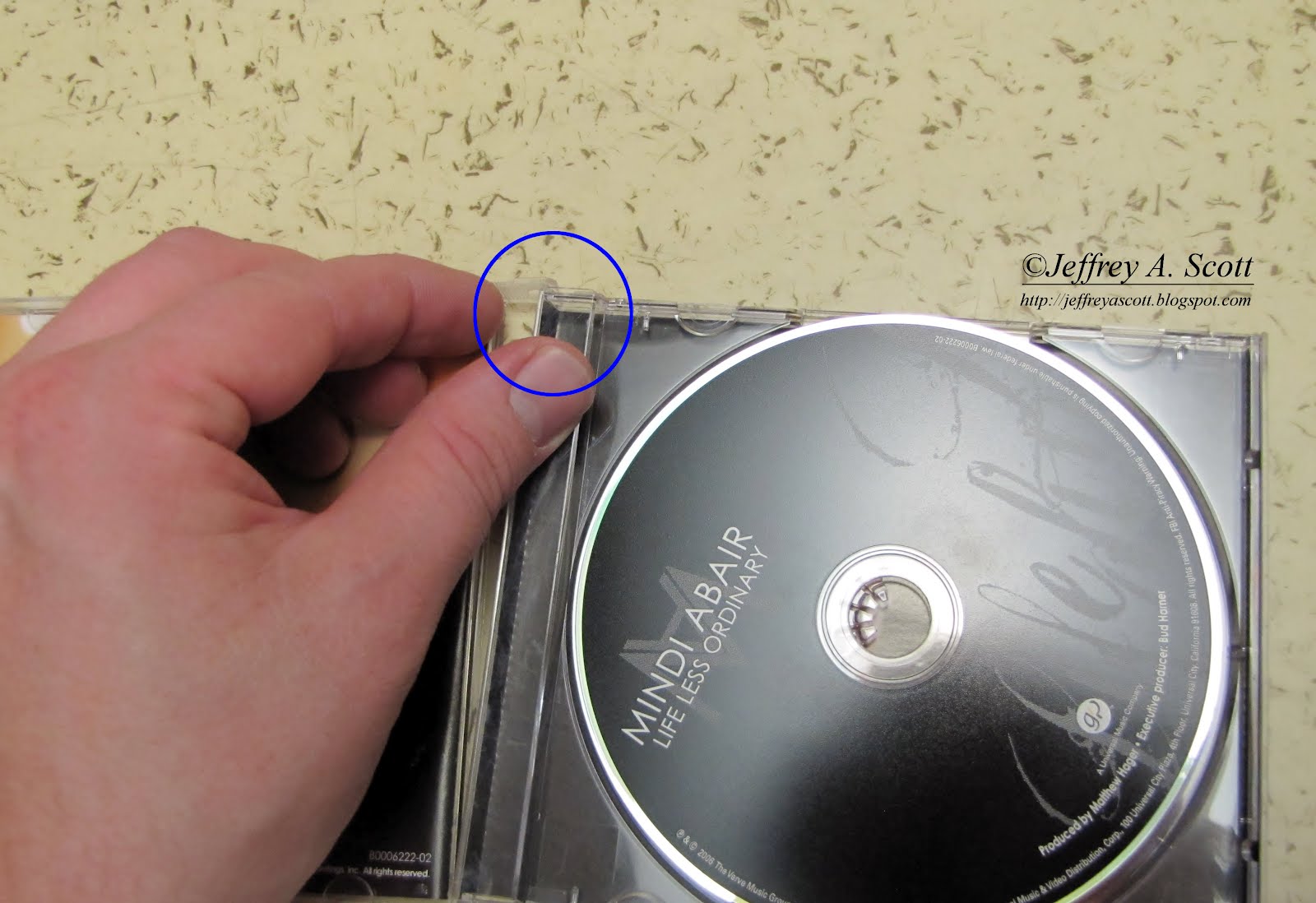 Jeffrey Scott's: CD Case Restoration