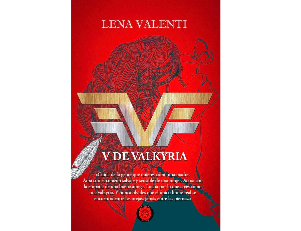 Portada y sinopsis de «V de Valkyria», lo nuevo de Lena Valenti