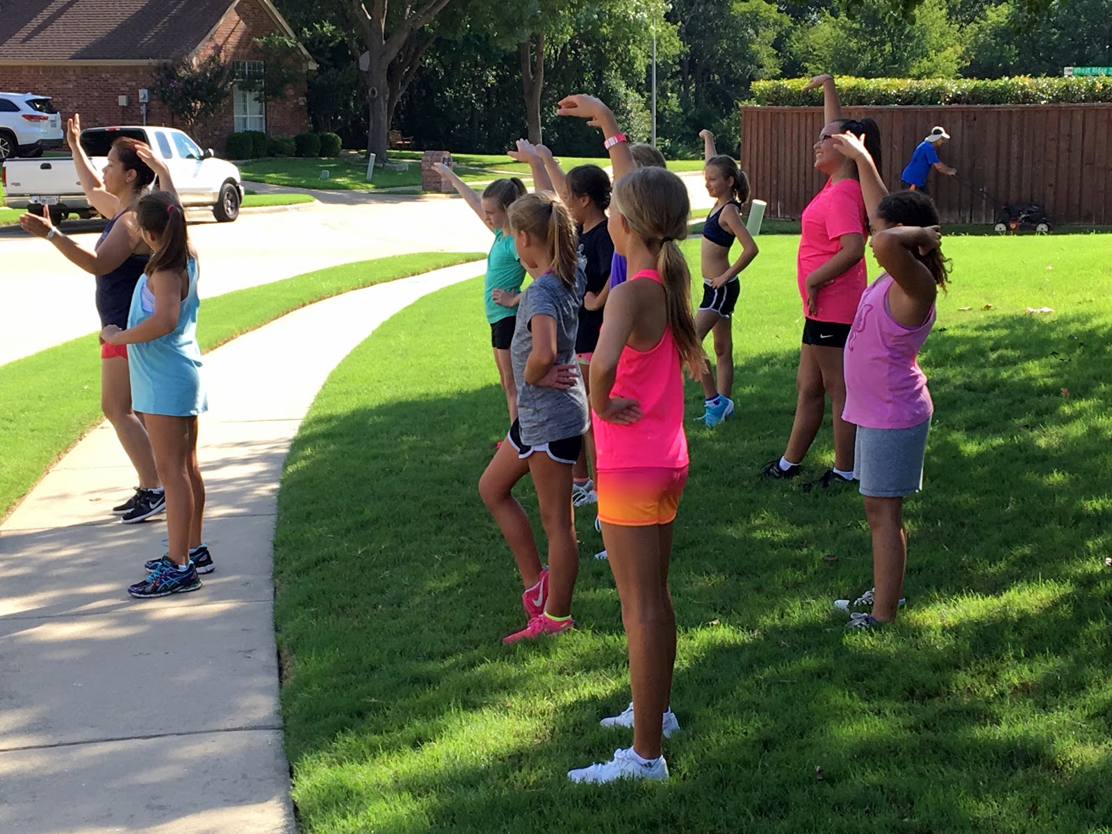 Happiness Is Never Stopping To Think If You Are: Cheer Practice, Pool ...