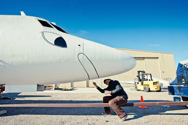 The Boneyard Project: Art on Discontinued Airplanes