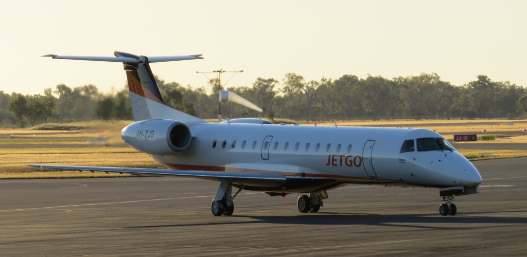 Central Queensland Plane Spotting: JetGo Australia Embraer ERJ-140LR ...