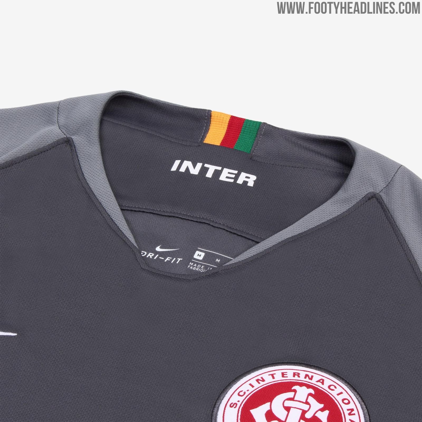 Grey Nike SC Internacional 18-19 Third Kit Released - Footy Headlines