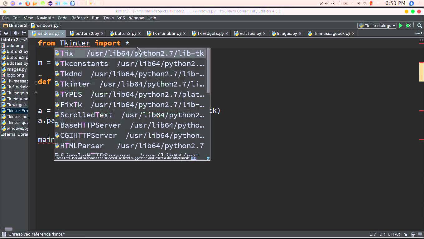 Python GUI Tkinter 153 الواجهات الرسومية | كورسات بالعربي