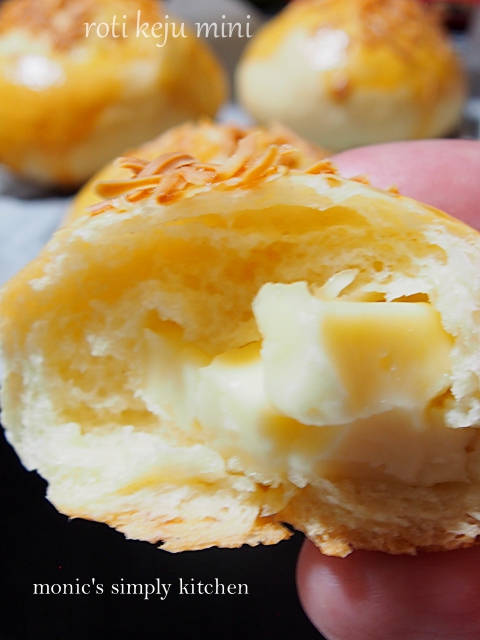 Roti Keju Mini Tanpa Ulen (Metode Sangjin Ko) - Monic's Simply Kitchen