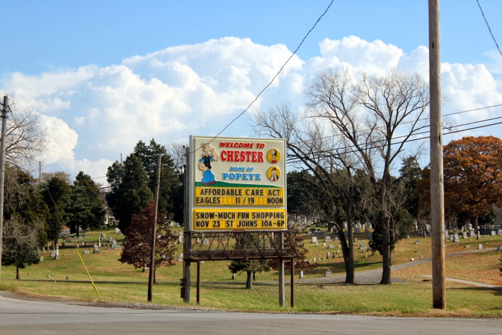 This Fluid Thrill: Chester, Illinois, "The Home of Popeye"