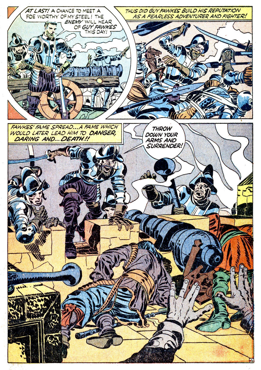 Pappy's Golden Age Comics Blogzine: Number 2301: The Gunpowder Plot