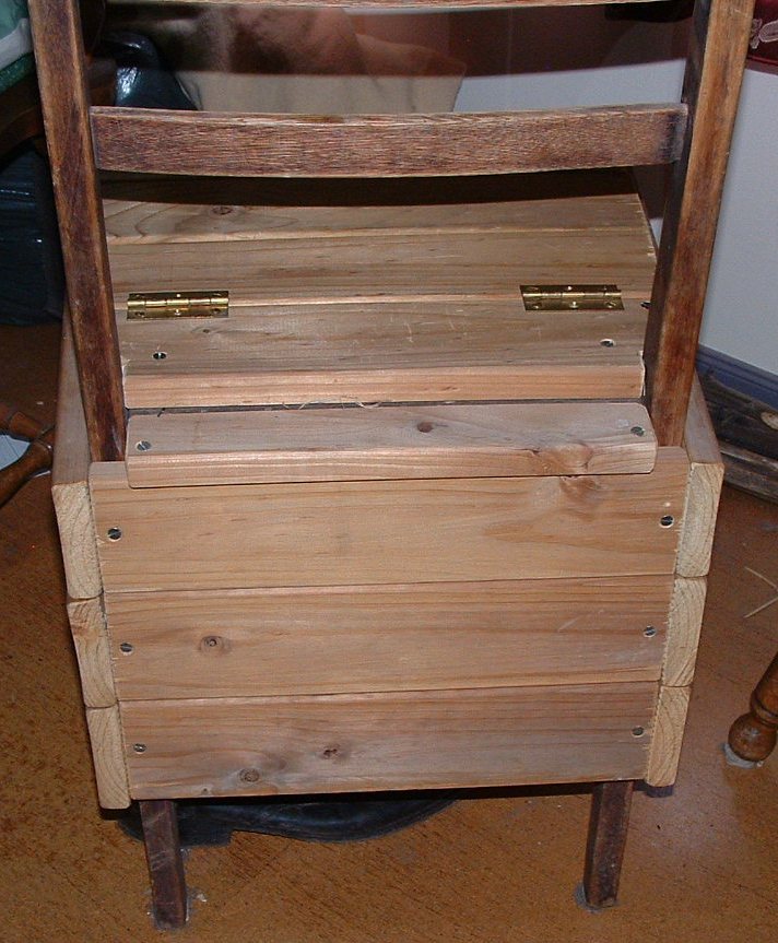 A Woodsrunner's Diary: The Box Seated Chair.