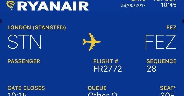 The Traveler s Drawer RYANAIR Boarding Pass For Mobile Phone For The the-traveler-s-drawer-ryanair-boarding-pass-for-mobile-phone-for-the