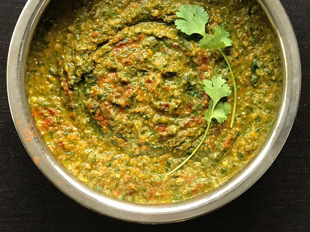 Fueling with Flavour: Sindhi Sai Bhaji - Spinach Stew