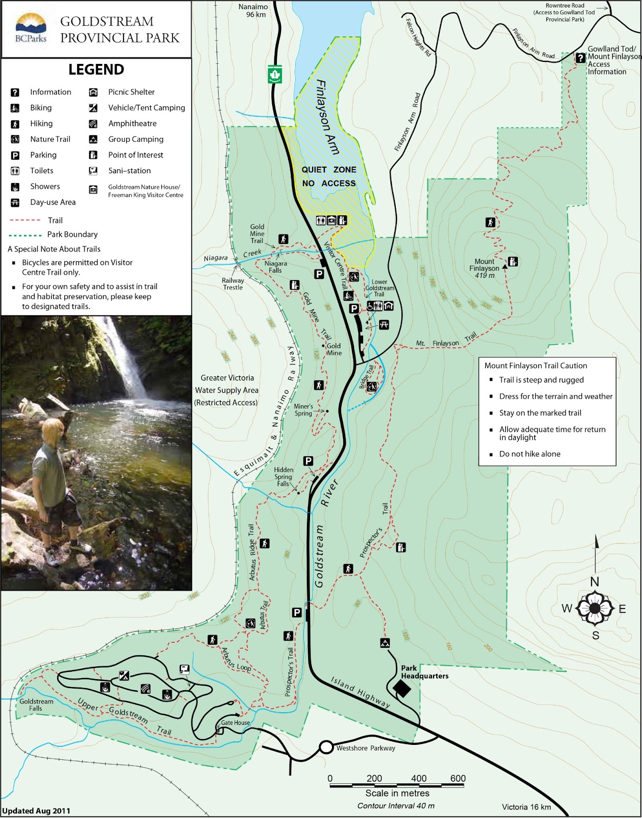 Running, Rocks and Rock: Mount Finlayson Victoria, BC Double Summit ...