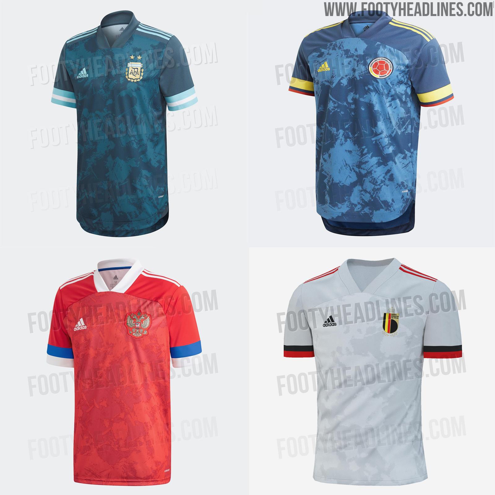 REVEALED: (Almost) All Adidas 2020 Kits Feature Same 'Design' - Footy ...