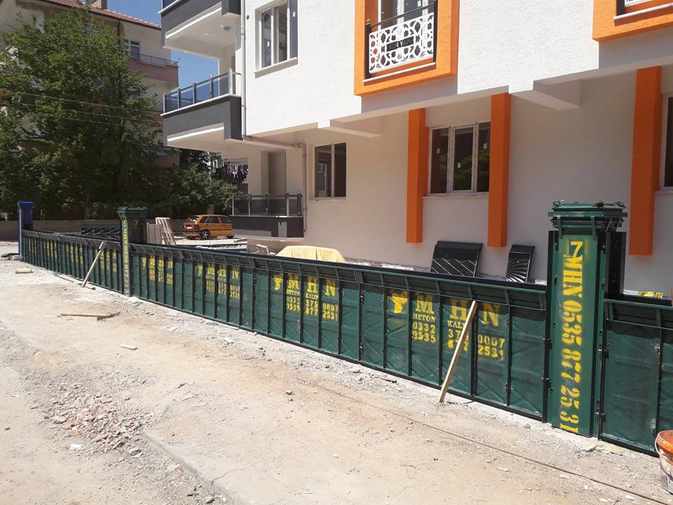 Beton perde duvar yapimi, Beton perde bahçe duvarı, Perde beton duvar ...