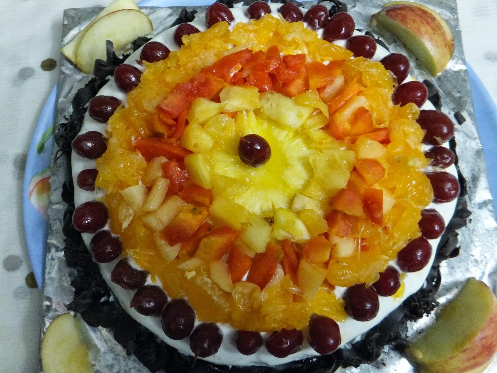 Ruchi: Fresh Fruit Gateau