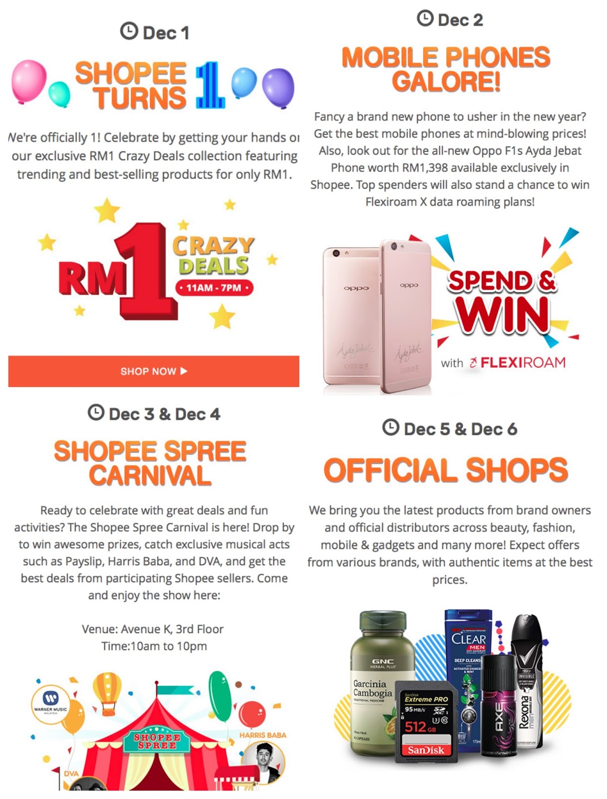 Sara Wanderlust: Shopee Celebrates their 1st Anniversary | Shopee's ...