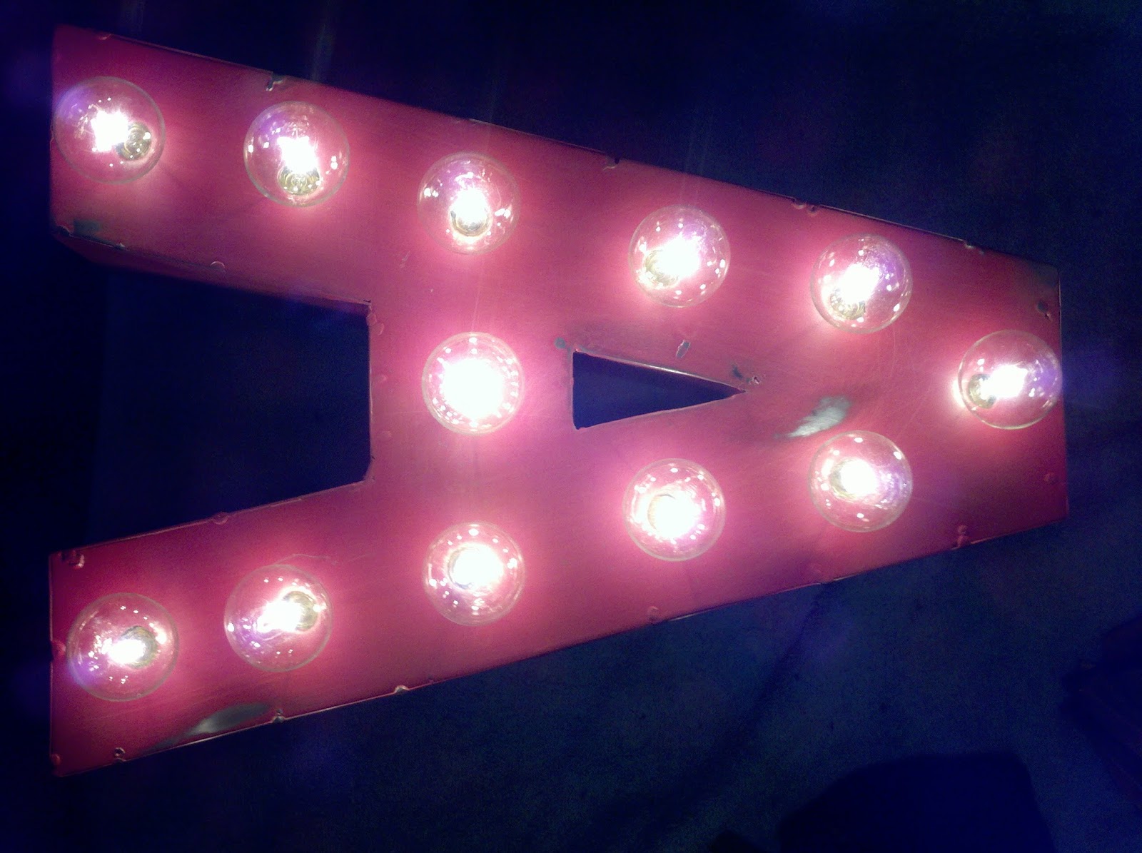 Metal Mitten Fabrication: Light Up Letter Signs For City Antiques