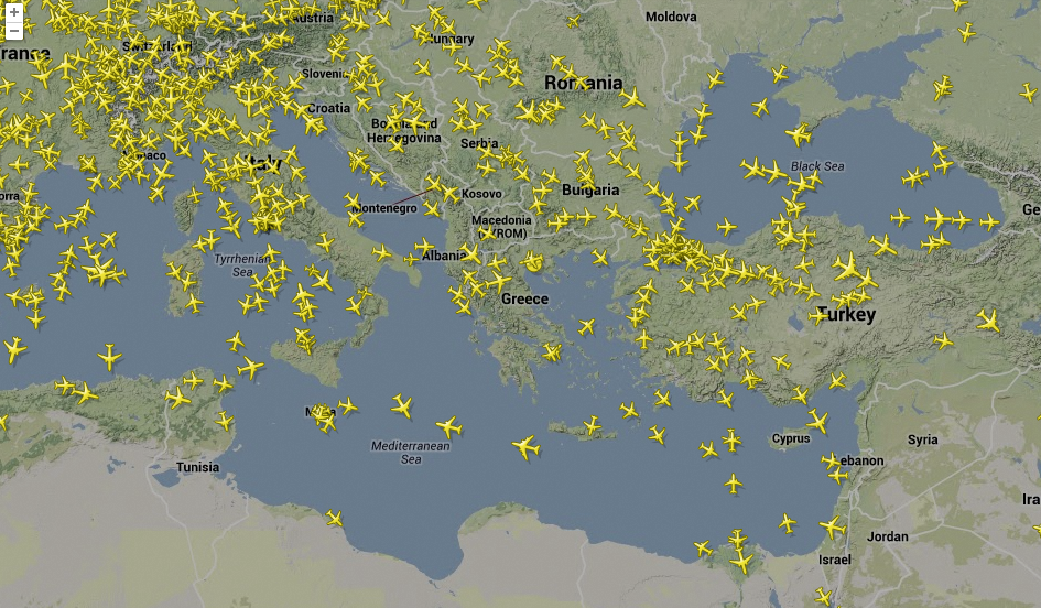 News of information technology: Flight tracking with real-time info