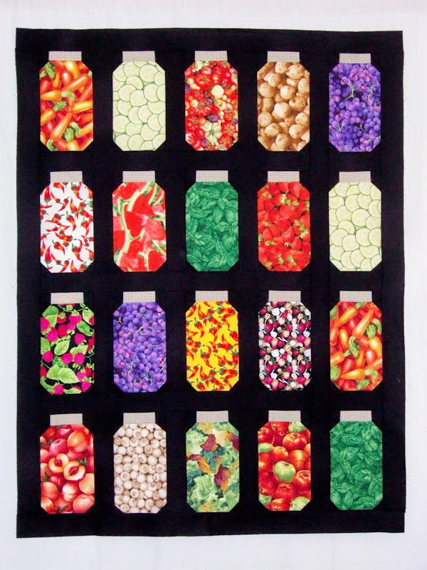 Quilt Talk: Bottle Quilt Top Complete