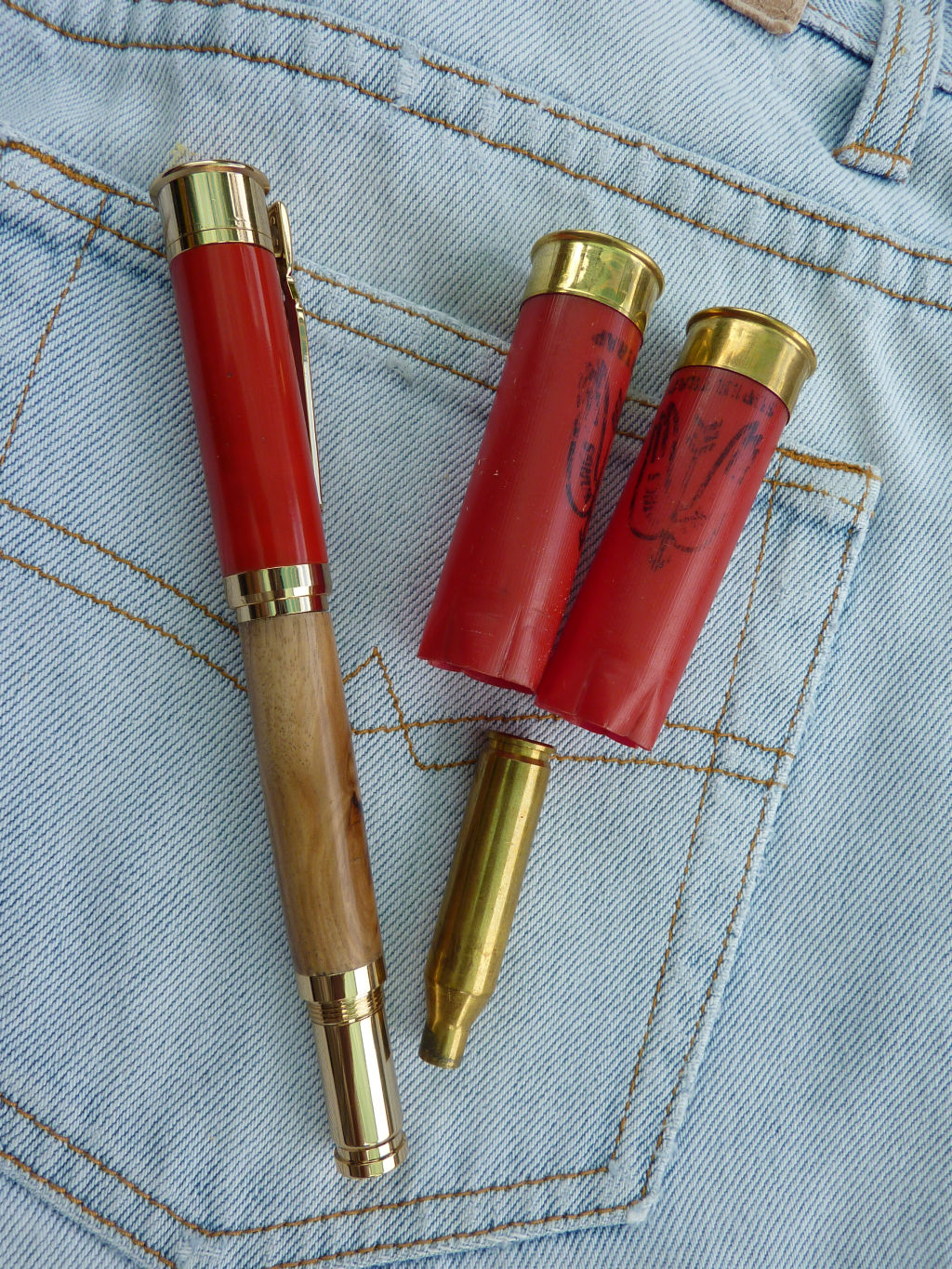 Wool 'n' Wood: Over & Under 12 Gauge Shotgun Pen