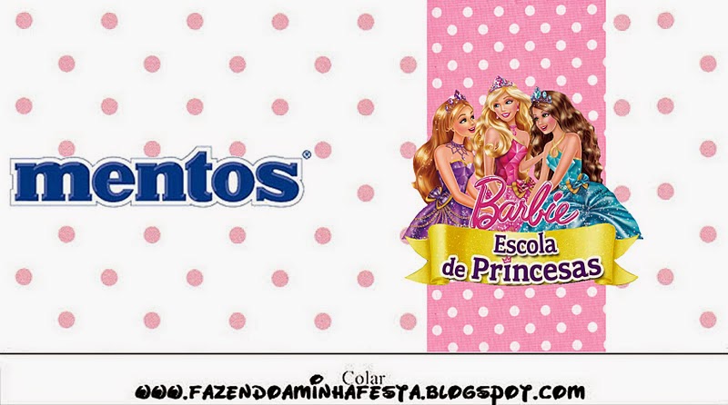 Barbie Princess School: Free Printable Candy Bar Labels. - Oh My Fiesta ...