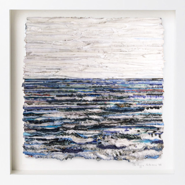 Philippe Patricio (collage art): SEASCAPE VII