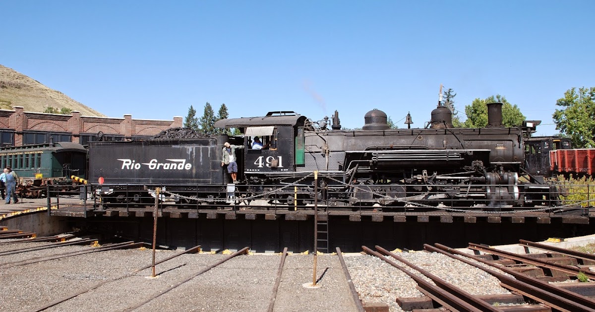 Colorado Railroads: Narrow Gauge Rio Grande Mikado 491 Sees Blue Skies ...