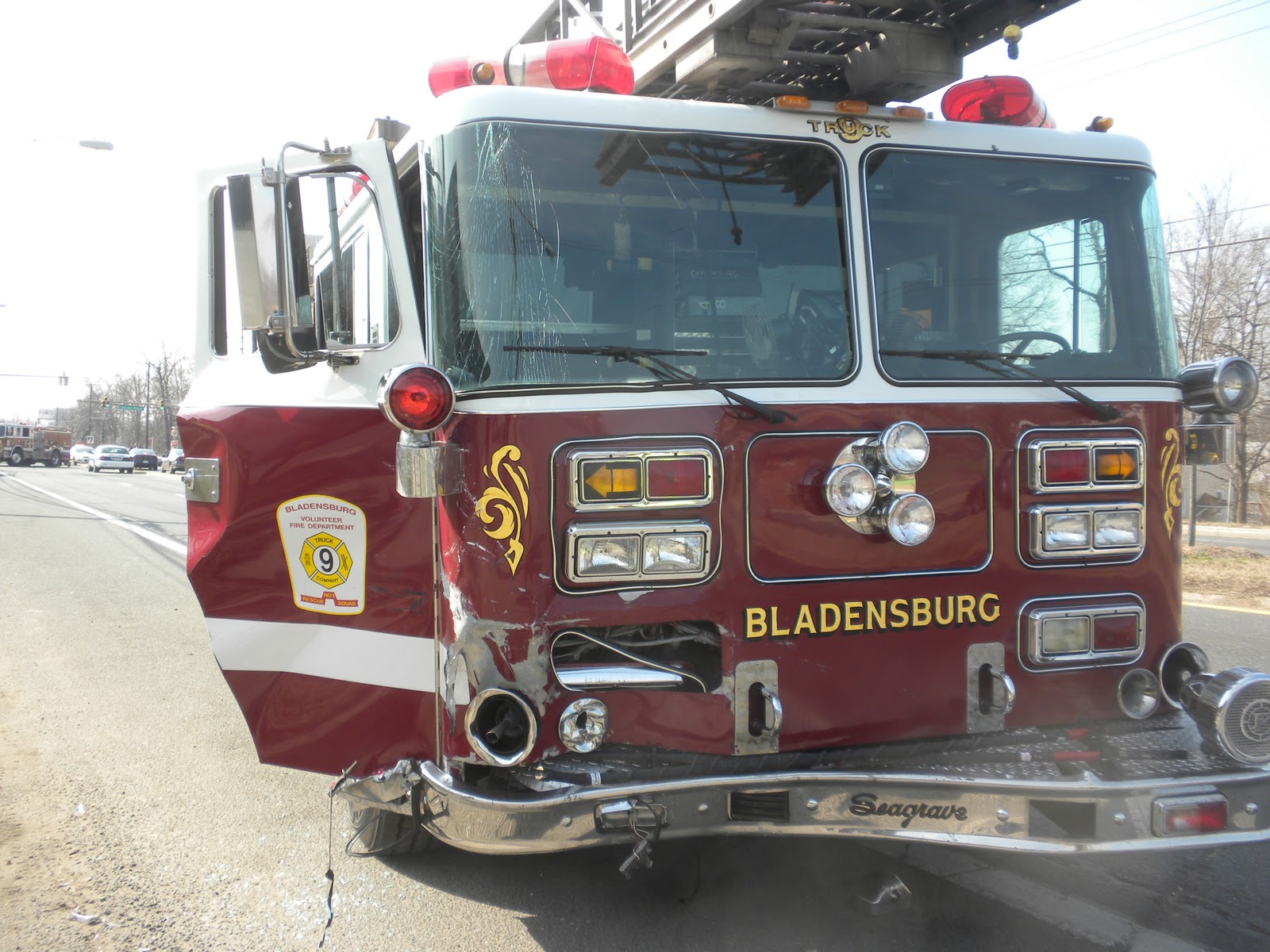 Departmental Crash in Bladensburg